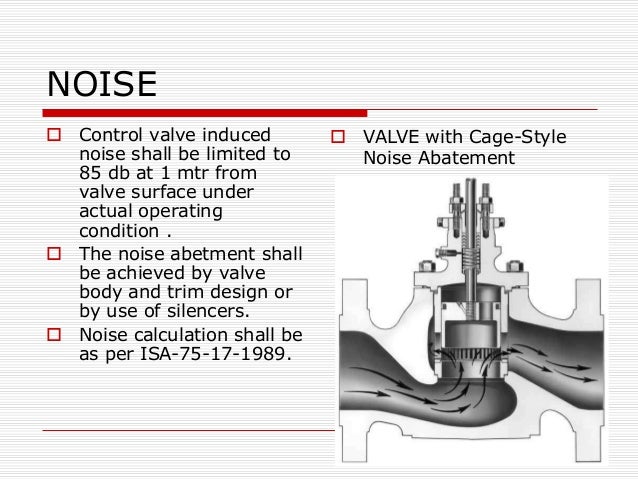 Control valves