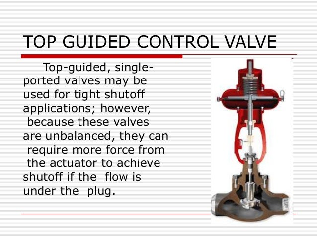 Control valves