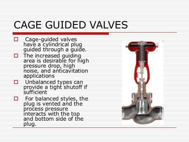 Control valves