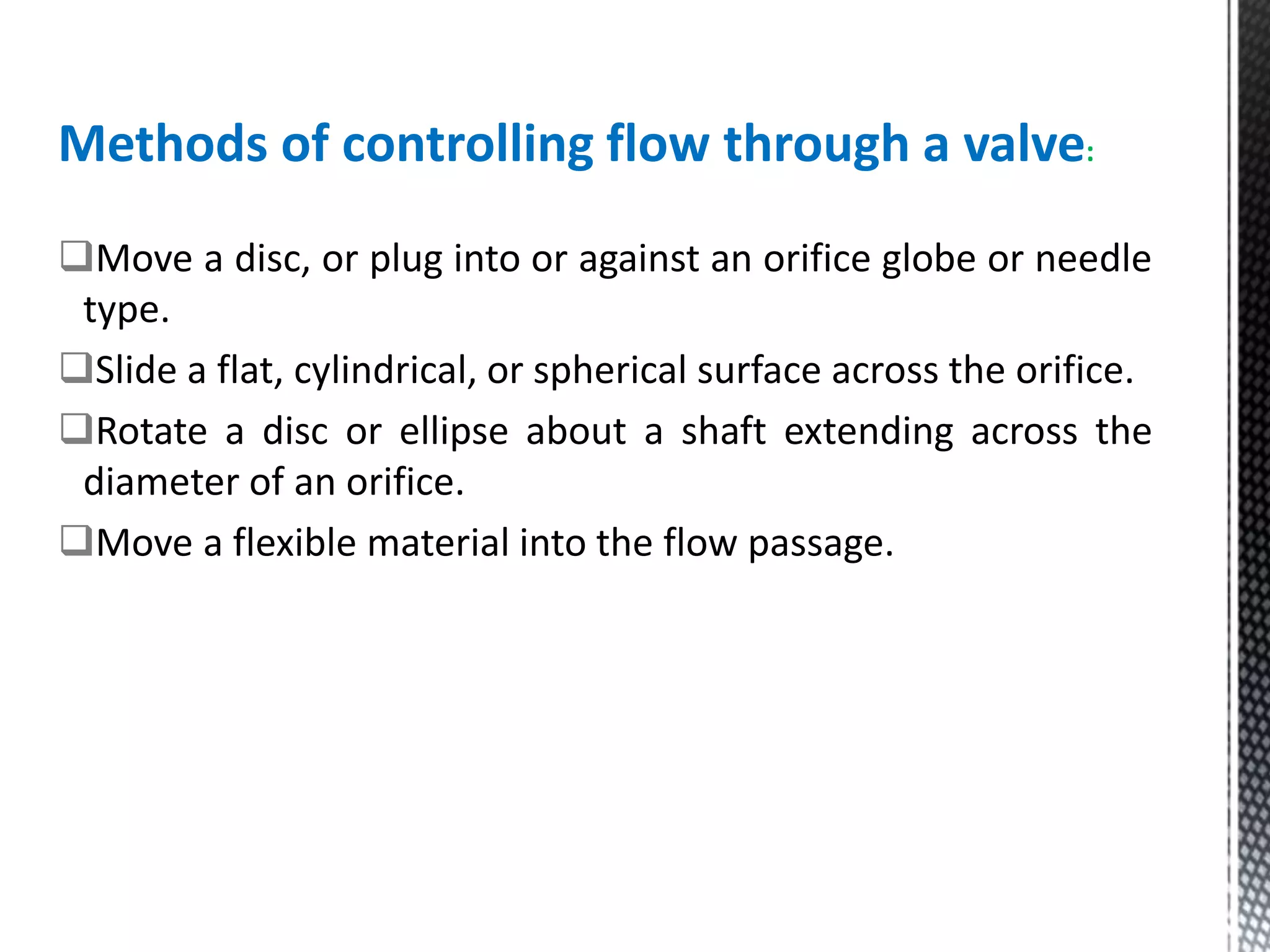 Control valves | PPTX