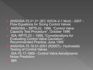 Control Valve and Types of caged trims | PPTX