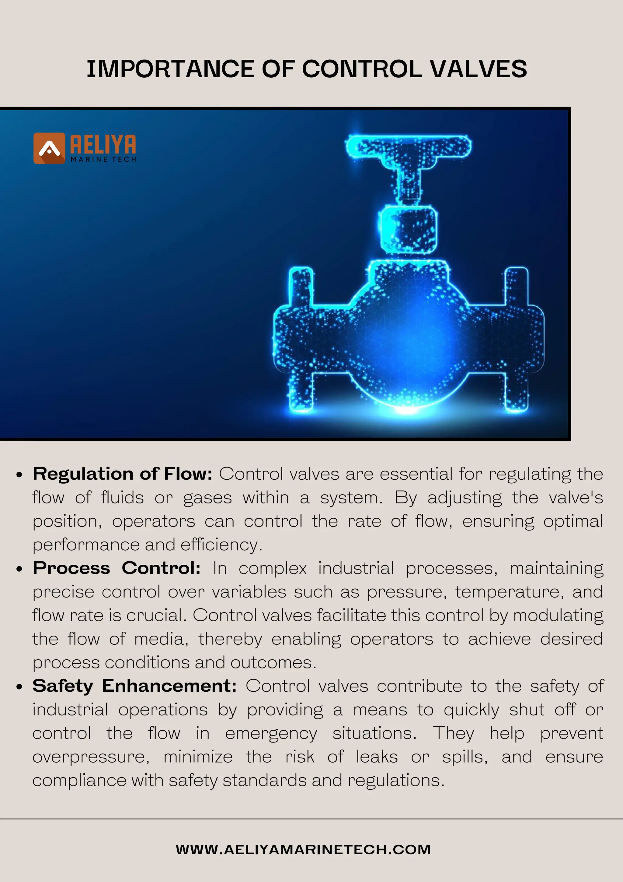 Precision Unleashed: Perfect Control Valves - Aeliya Marine | PDF