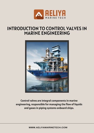 Precision Unleashed: Perfect Control Valves - Aeliya Marine | PDF
