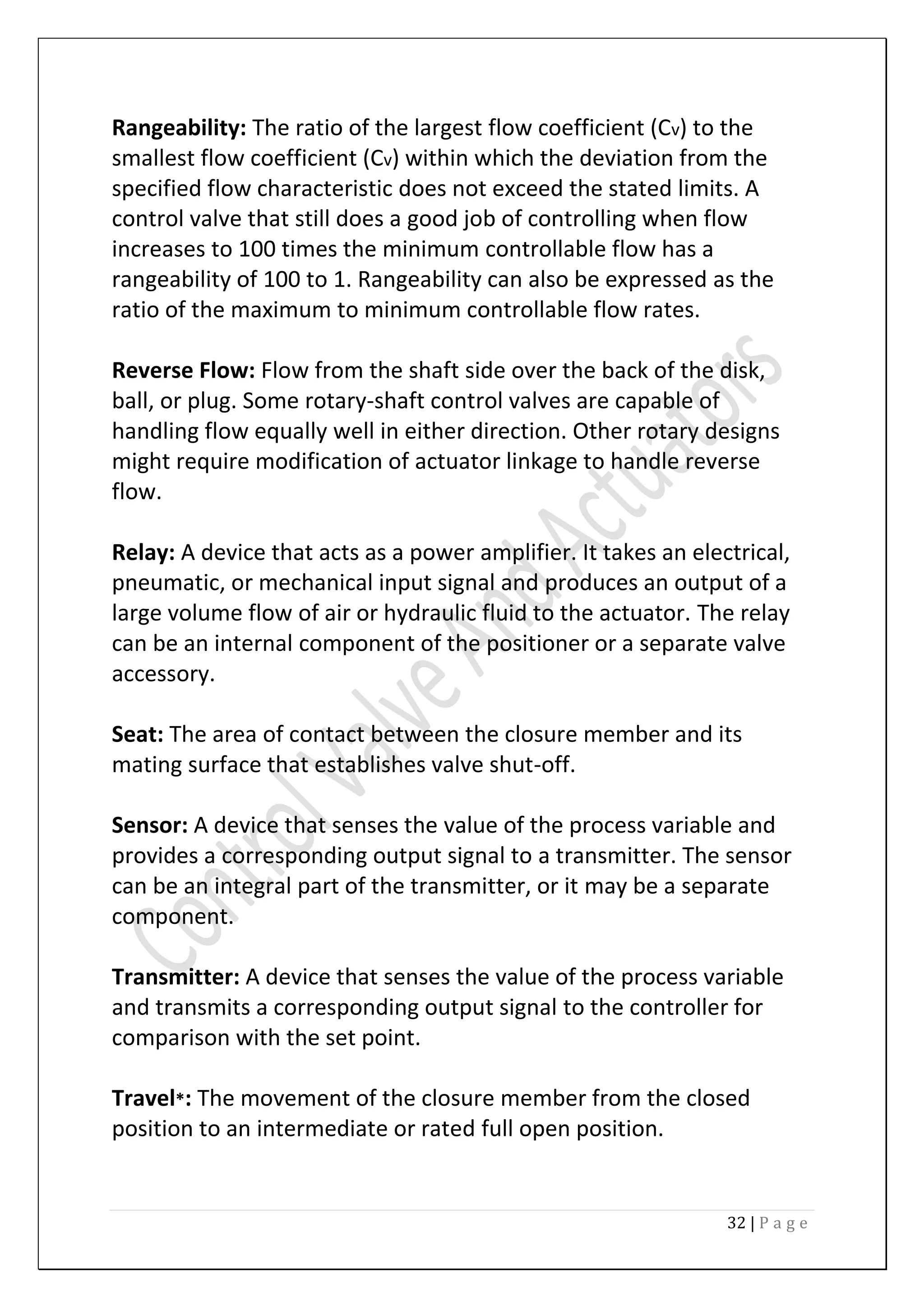Control Valves And Actuators | PDF