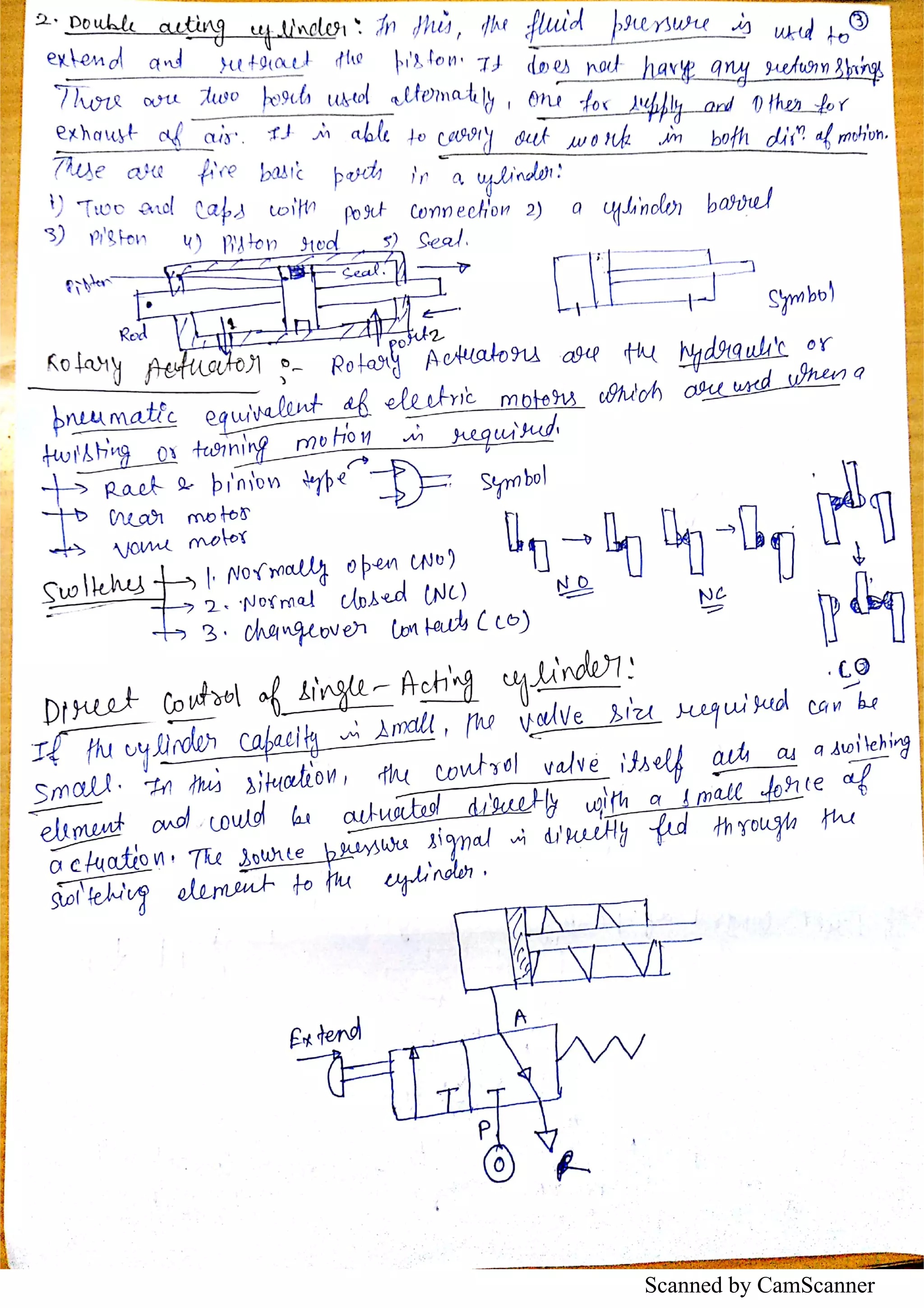 Control valves in mechatronics engineering | PDF