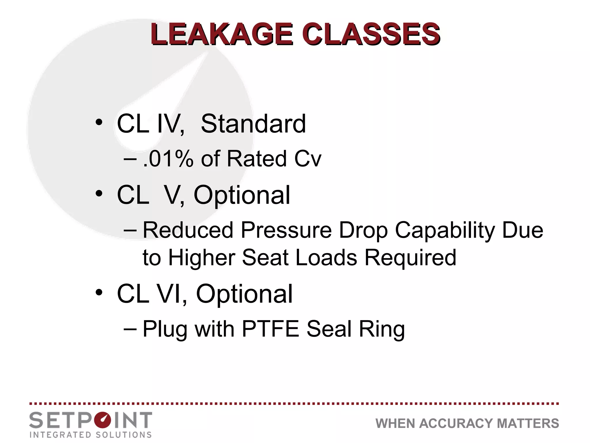 Control Valve Types | PPT