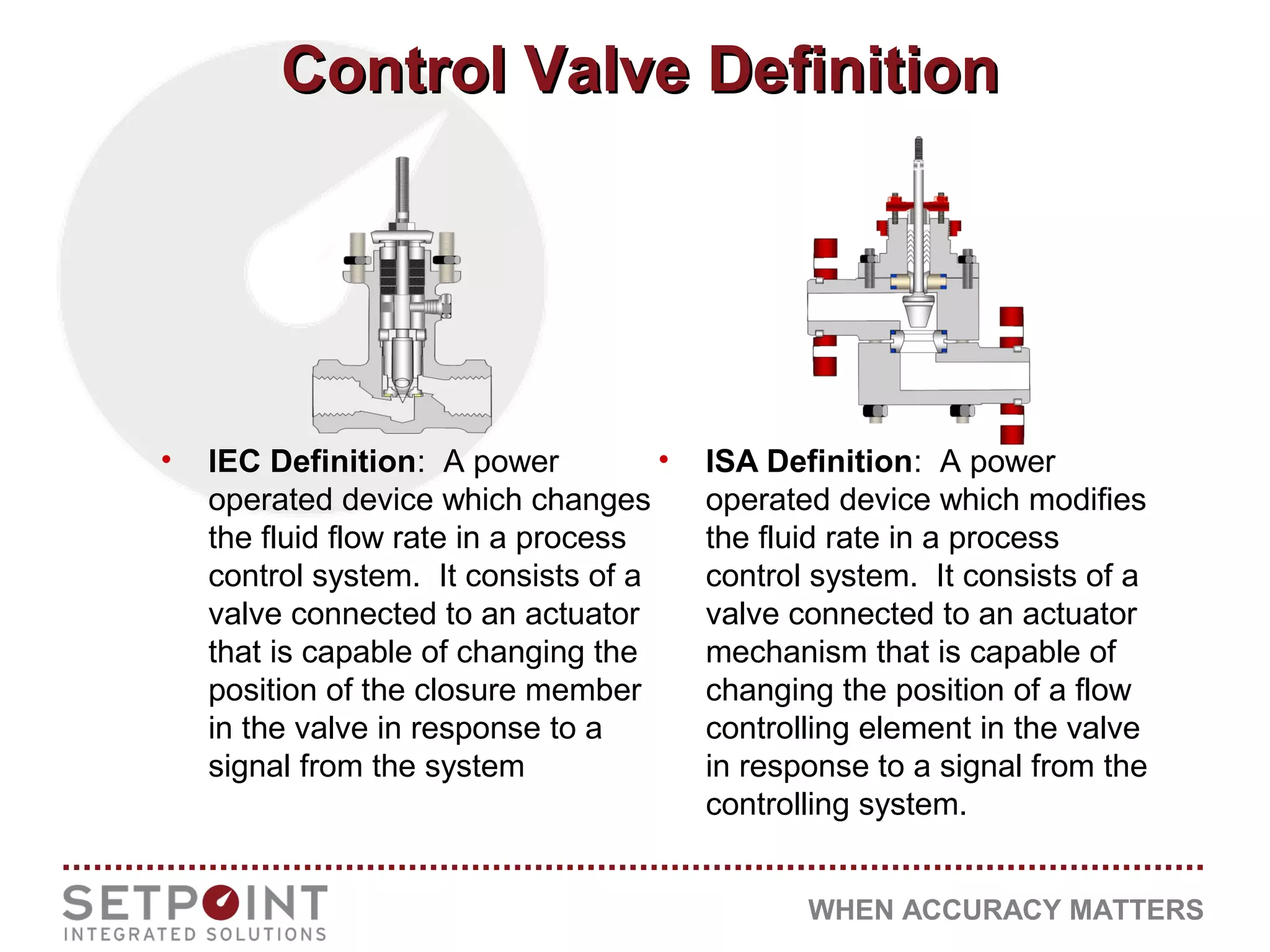 Control Valve Types | PPT