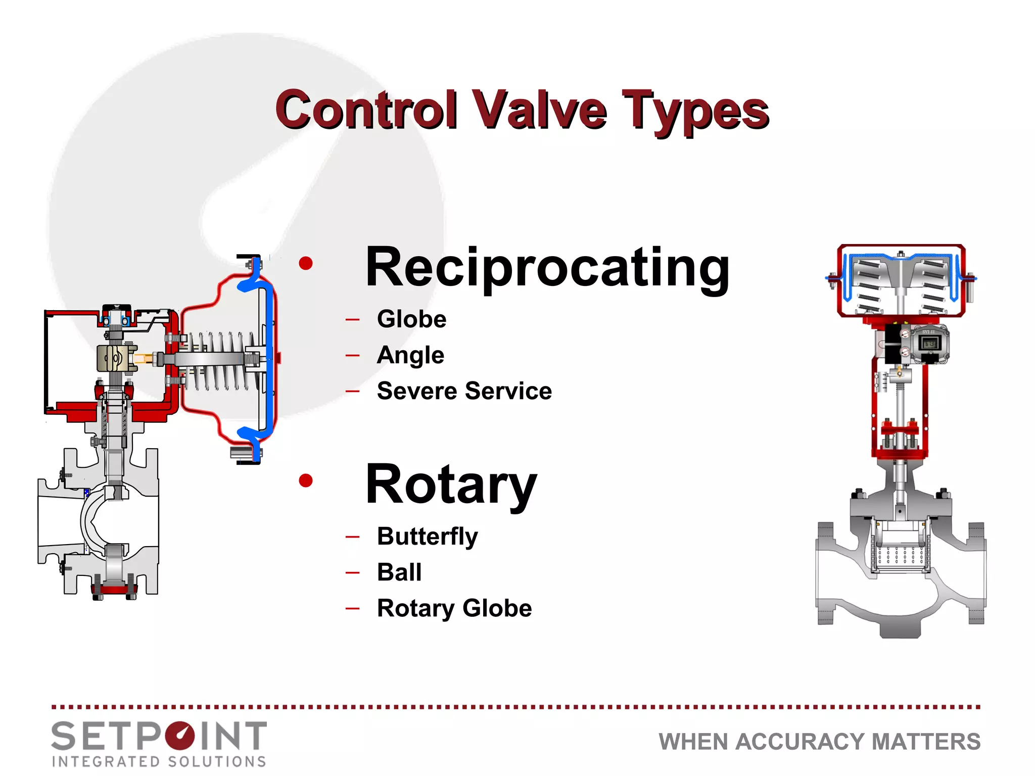 Control Valve Types | PPT