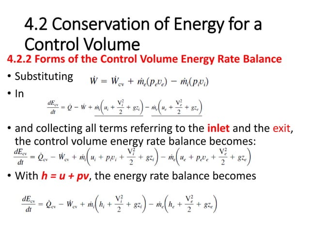 Control Volume Analysis Using Energy.pdf | Physics | Science