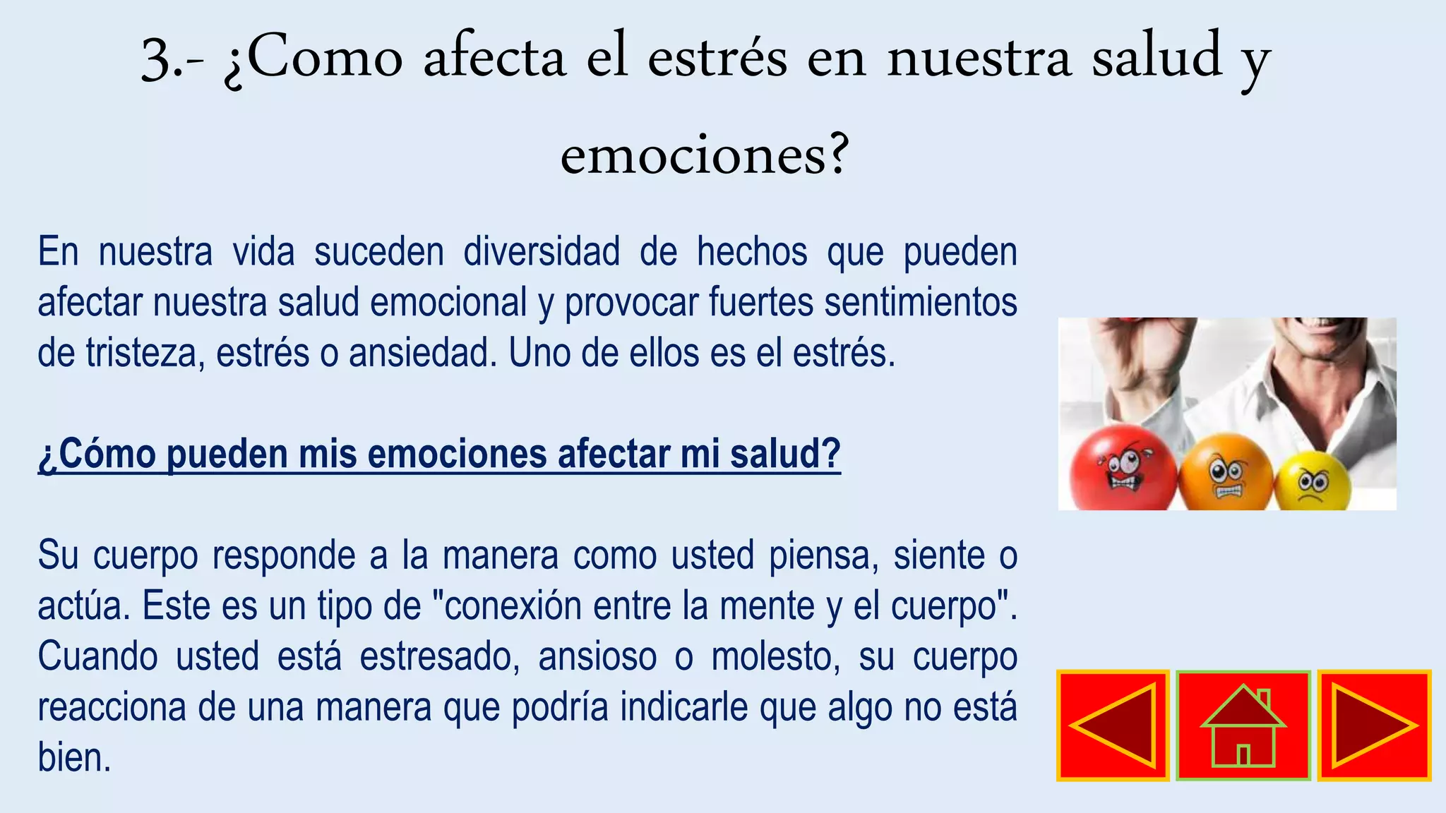 Control y manejo del estrés laboral power point | PPTX