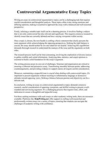 Controversial Argumentative Essay Topics.pdf