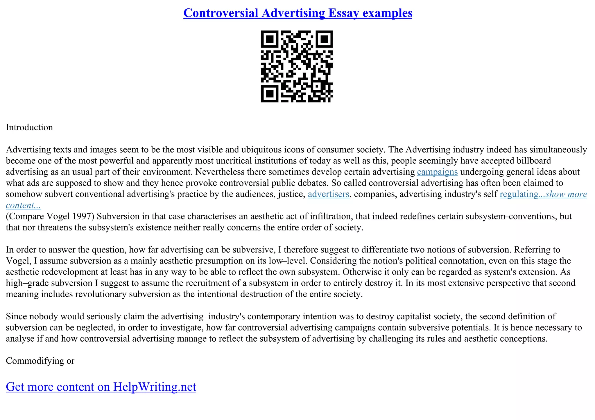 Controversial Art | PDF