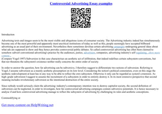 Controversial Art | PPT