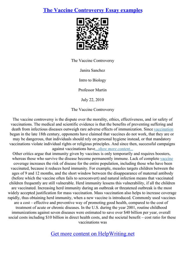 Controversial Essays | PDF