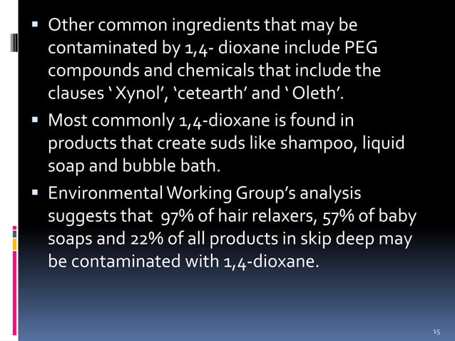 Controversial ingredients | PPTX