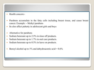 Title :- CONTROVERSIAL INGREDIENTS..pptx