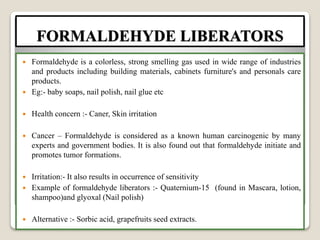 Title :- CONTROVERSIAL INGREDIENTS..pptx