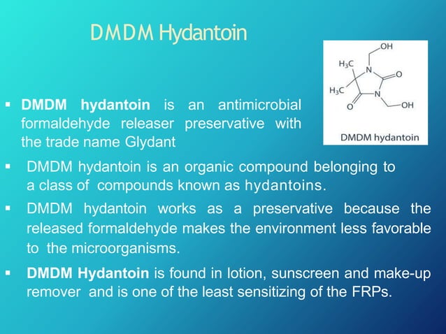 Controversial ingredients of cosmetics | PPTX