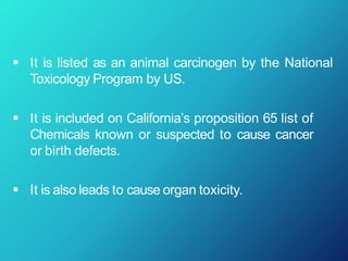 Controversial ingredients of cosmetics | PPTX