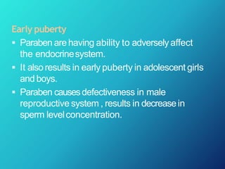 Controversial ingredients of cosmetics | PPTX