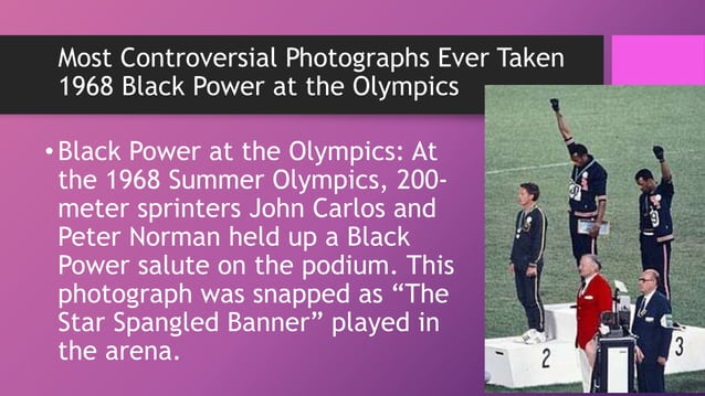 Controversial issues in photography | PPTX