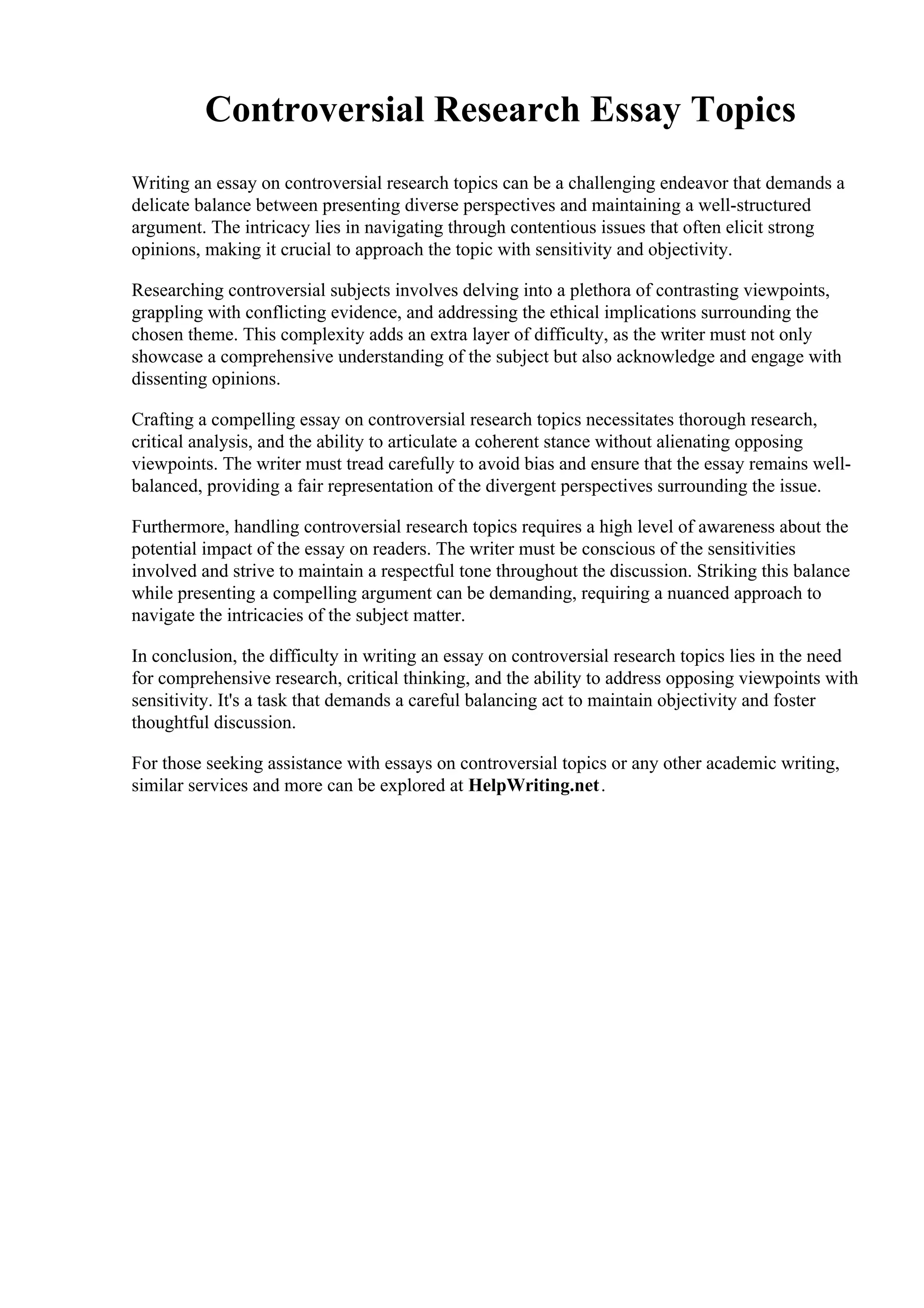 Controversial Research Essay Topics.pdf