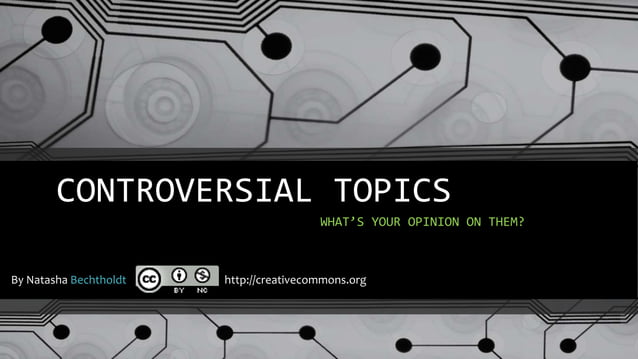 Controversial topics ESL CONVERSATION | PPTX