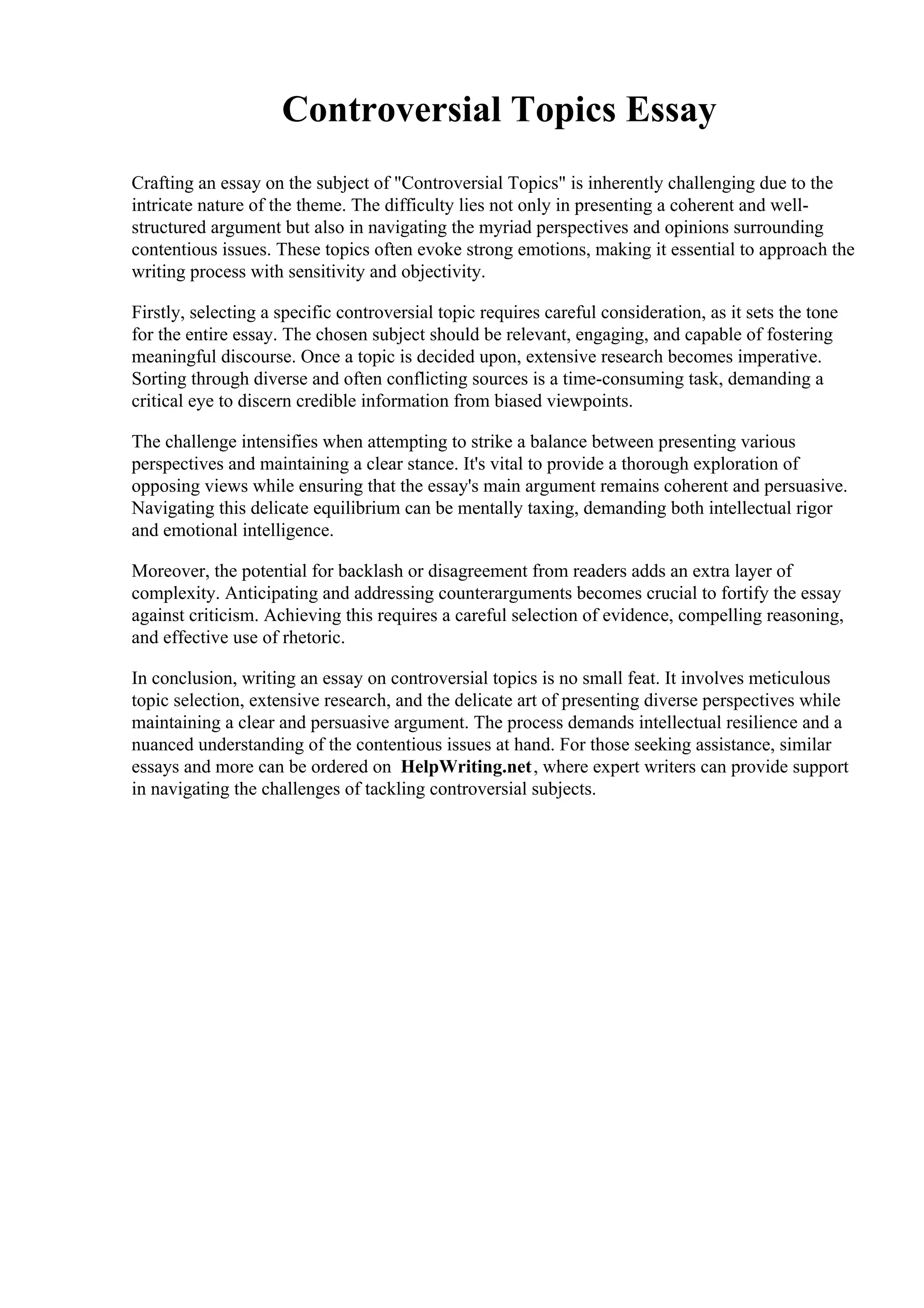 Controversial Topics Essay.pdf