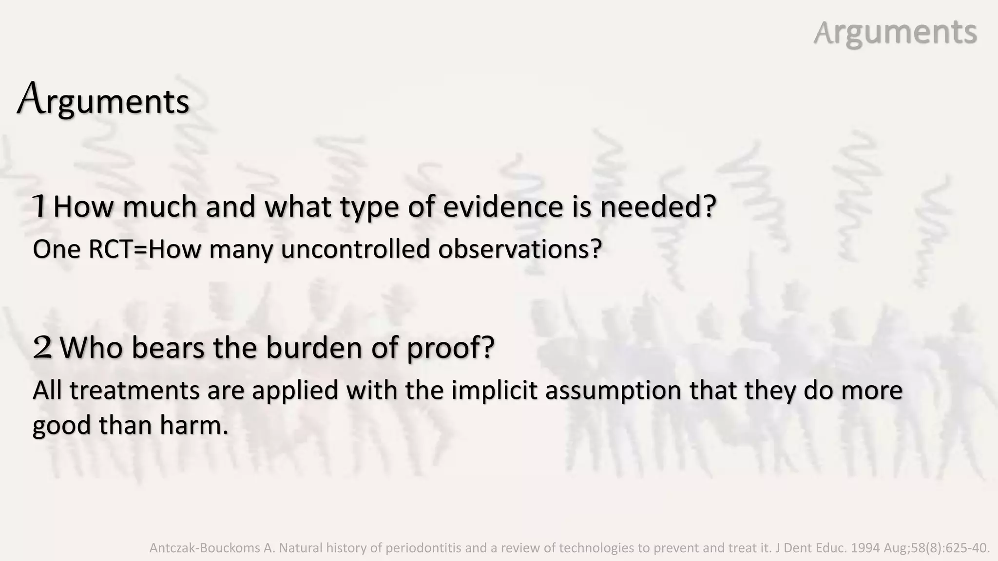 Controversies in periodontics | PPTX