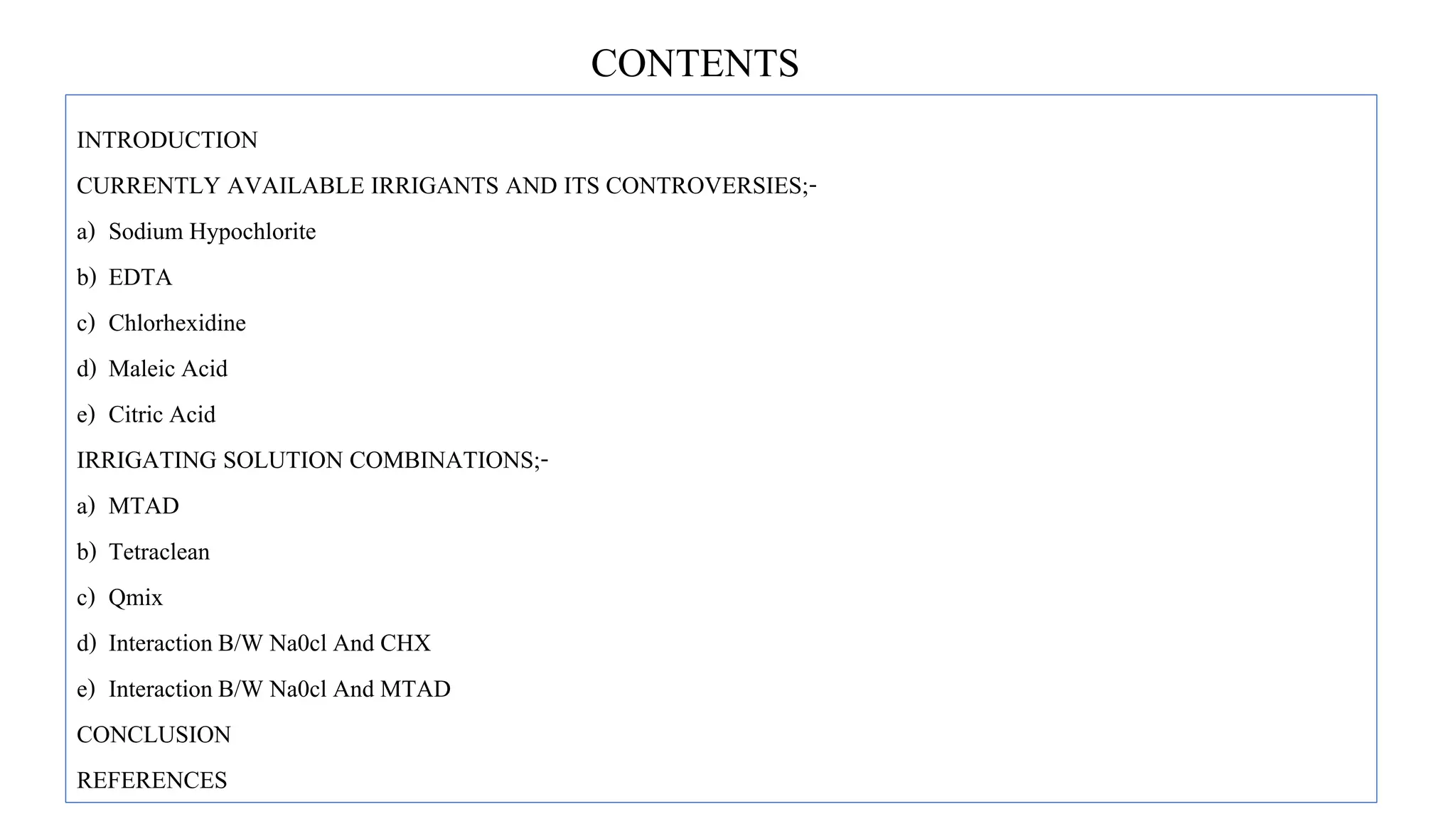 CONTROVERSIES IN IRRIGATION # | PPTX