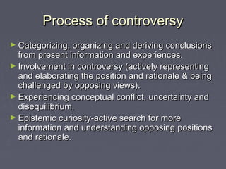 Controversy and creativity | PPT