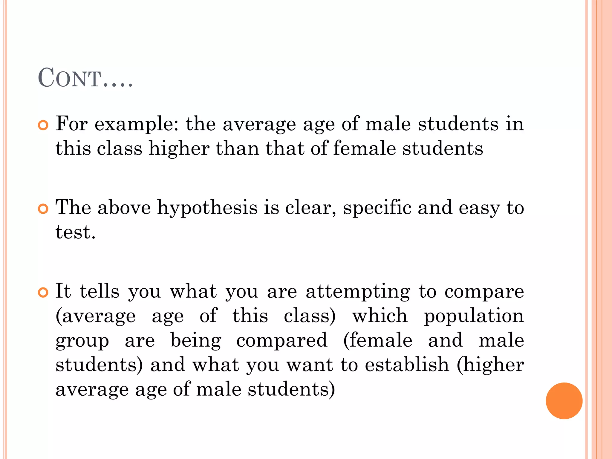Contructing hypothesis | PDF