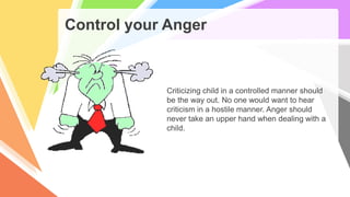 Contructive criticism to educate kids | PDF