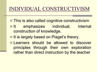 Contructivism | PPTX