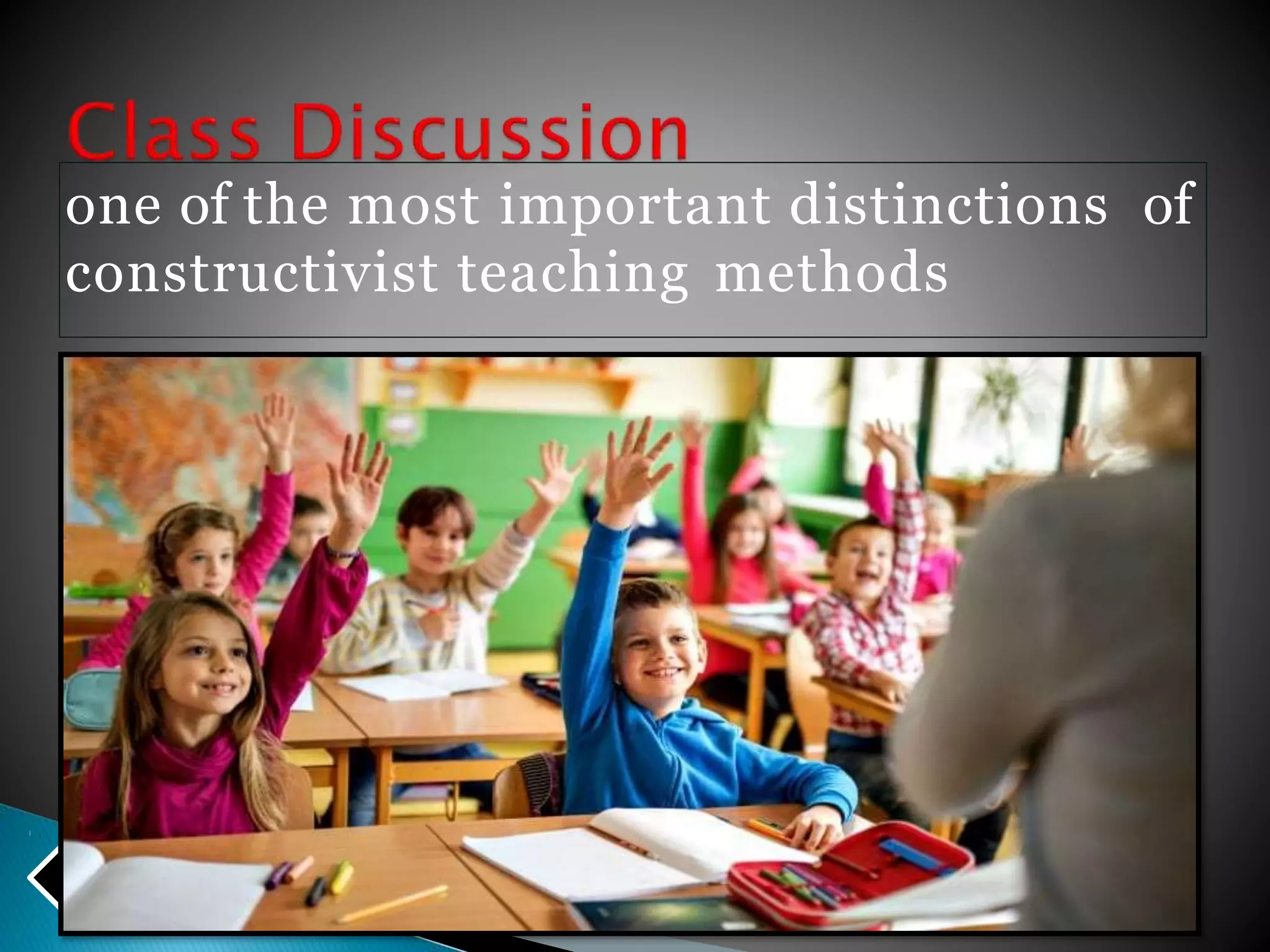 Constructivist approach | PPTX