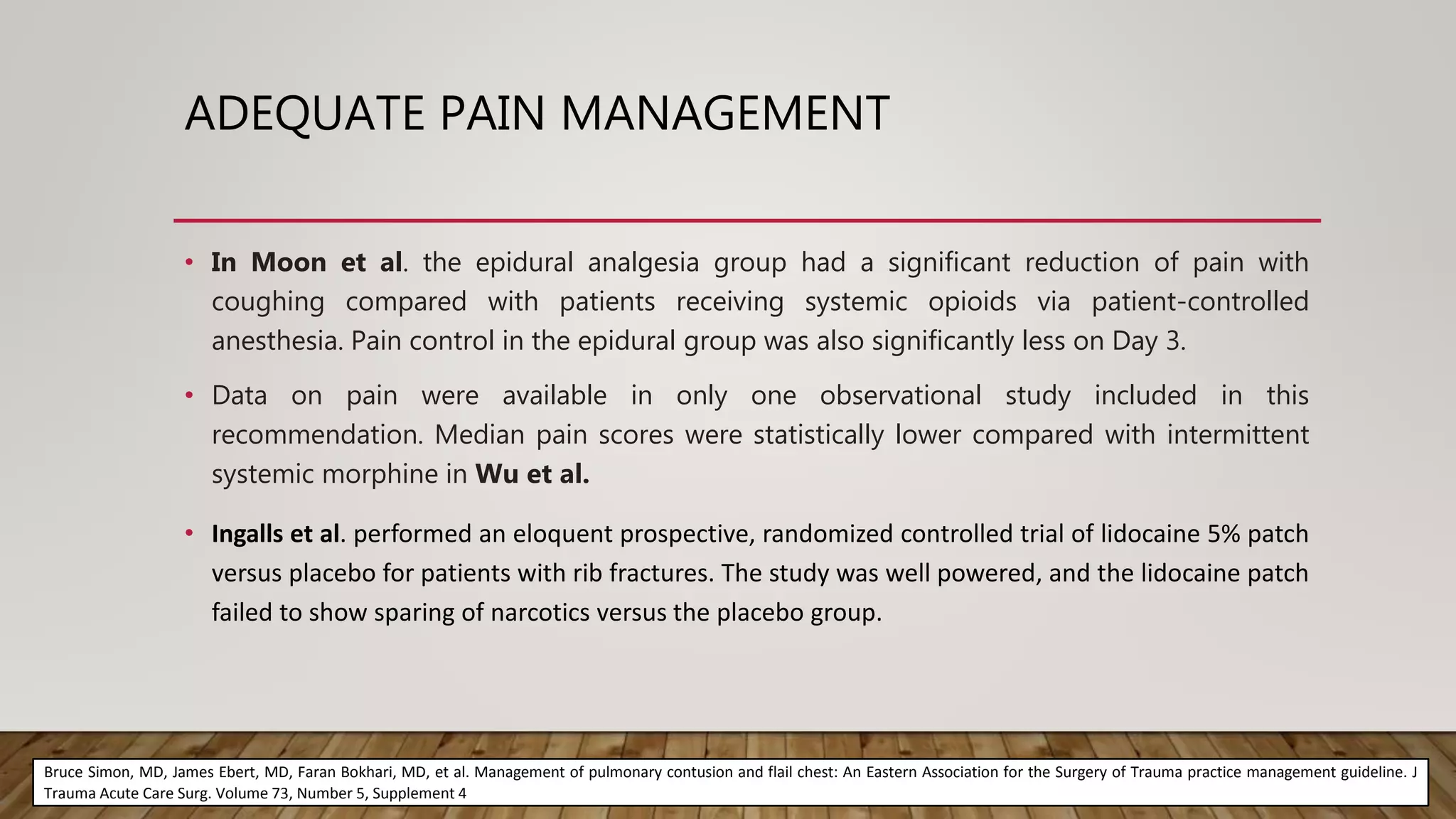 pulmonary contusion | PPTX