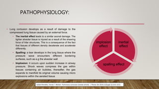 pulmonary contusion | PPTX
