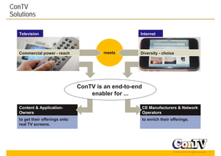 ConTV Presentation | PDF