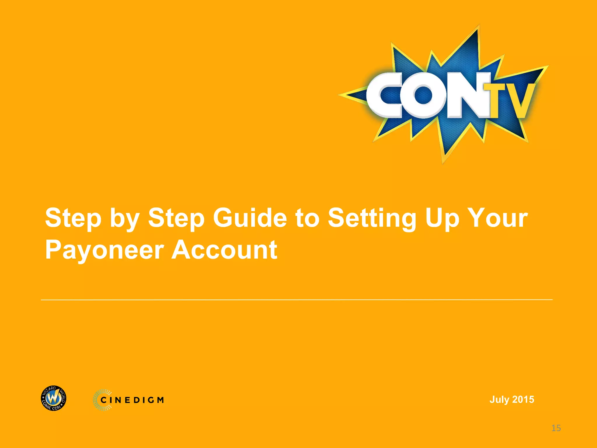 Getting Started with the CONtv Affiliate Program | PPT | Personal Finance