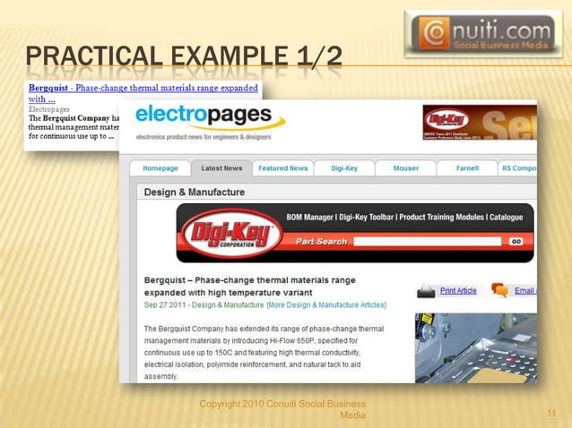 Conuiti Social Business Media - | PPTX | Social Networking | Internet