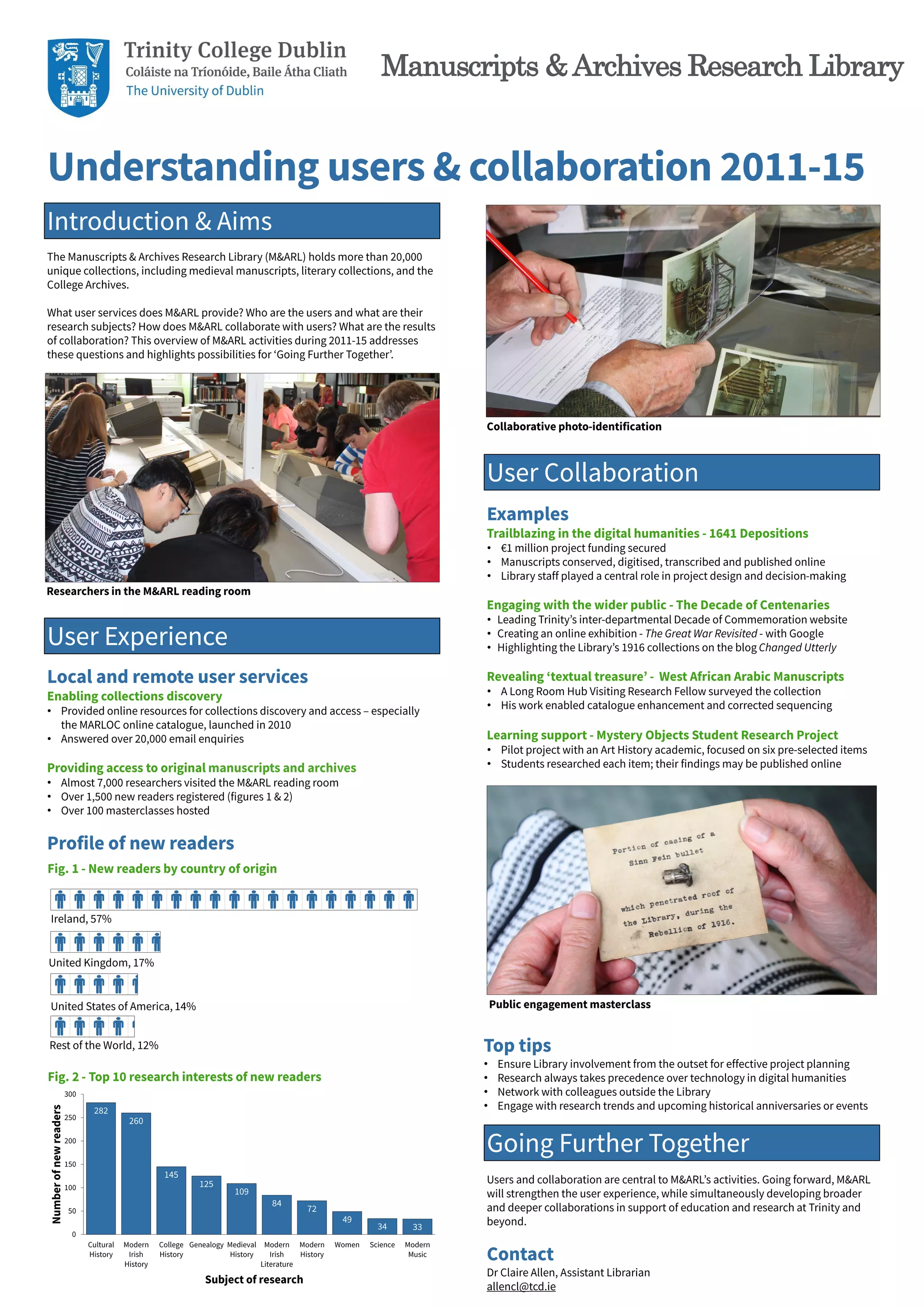 Towards a formal understanding of users and collaboration in the ...