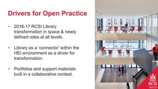 Open Practice for the Future of Library User Engagement | PPT