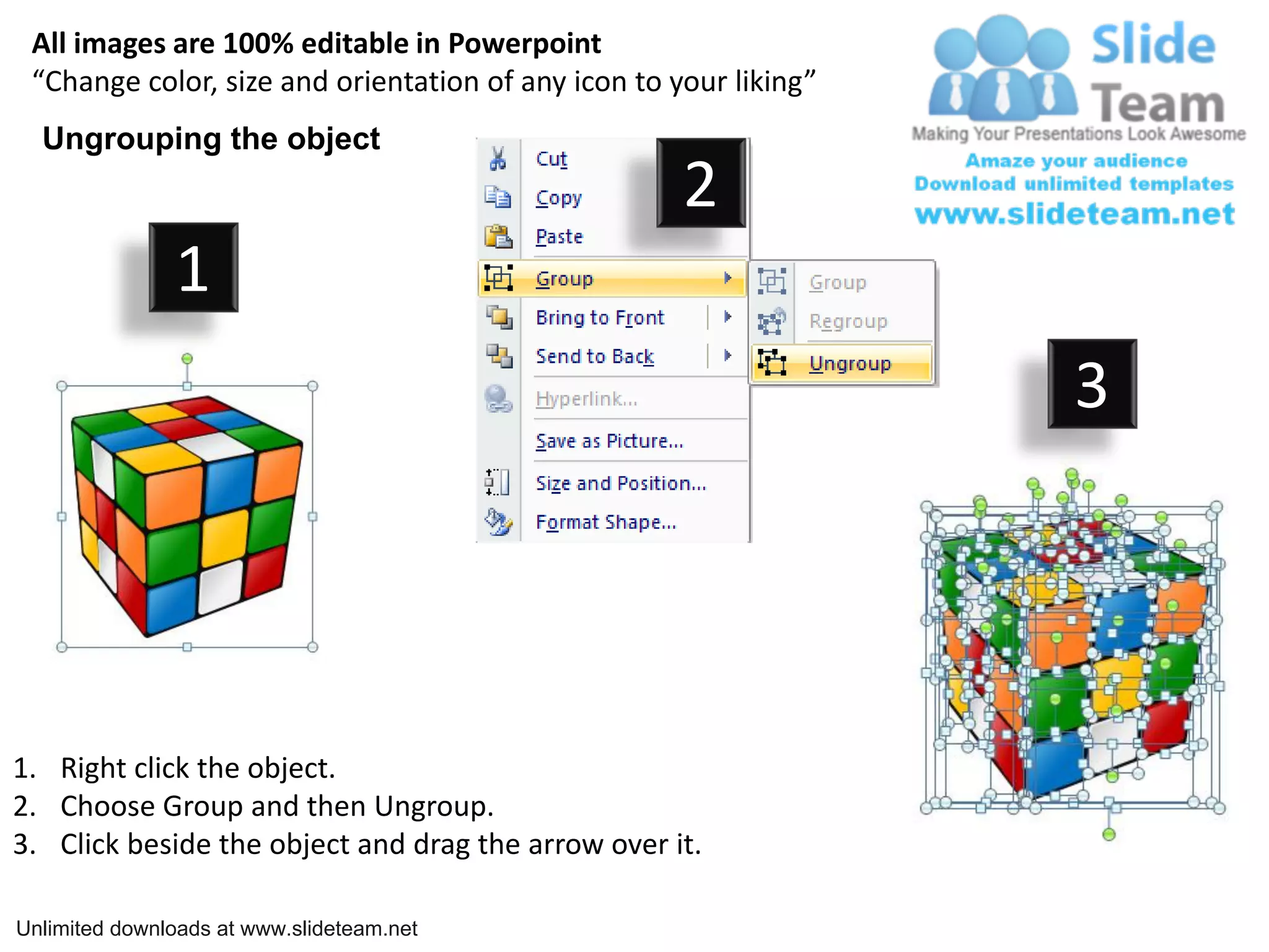 Conundrum rubik's cube power point slides and ppt diagram templates | PDF