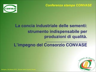 Convase 28 ottobre 2011 - Alberto Lipparini e Eugenio Tassinari ...