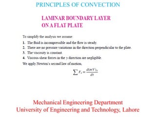 Convection-1.pdf presentation on heat and mass transfer | PPT