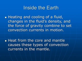 Convection and the Mantle+.ppt