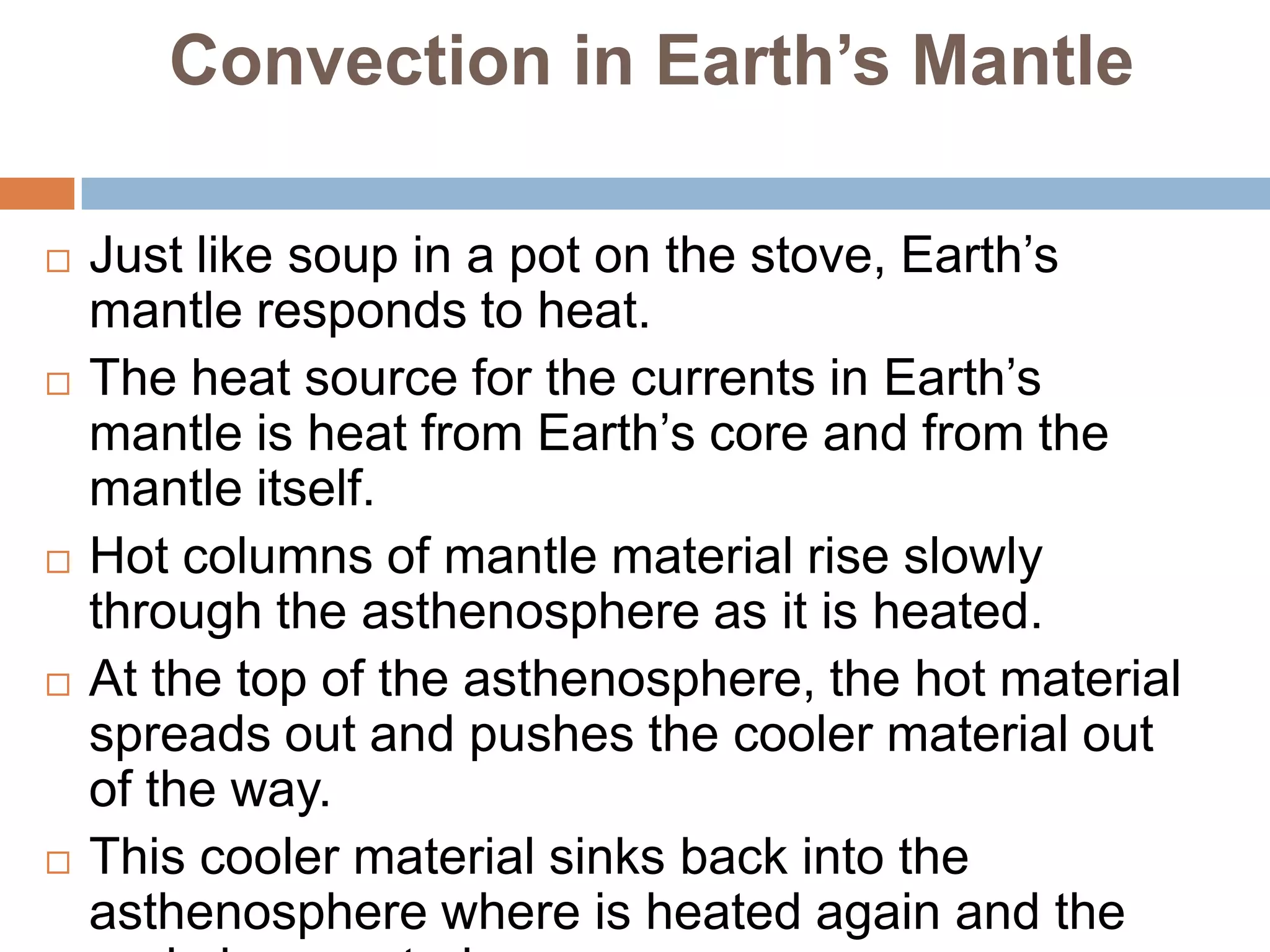Convection currents and the mantle powerpoint | PPTX