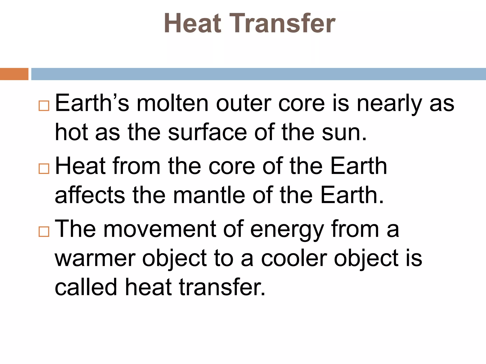 Convection currents and the mantle powerpoint | PPTX