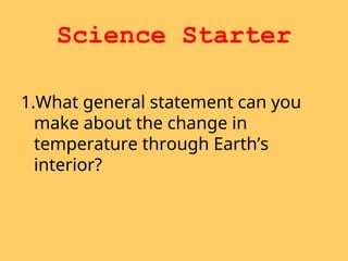 Convection current in the mantle power point | PPT