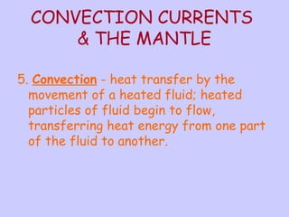 Convection currents t notes | PPT | Geology | Science